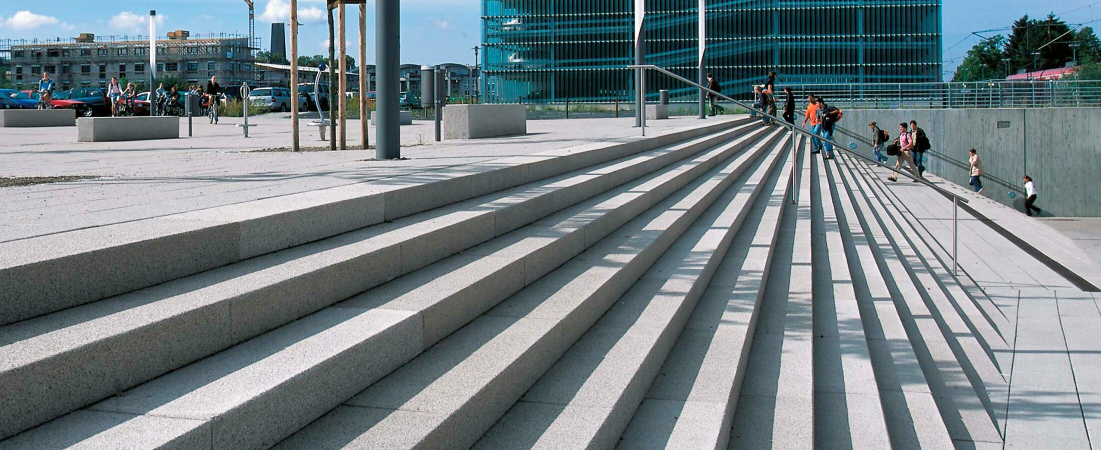Tocano Blockstufen im Öffentlichen Raum: Bilder und Details